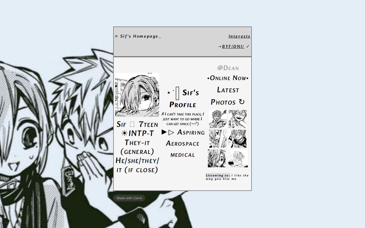 Sifs card (copy)
